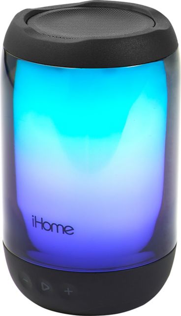 iHome PLAYGLOW+ Waterproof Bluetooth Speaker with Mega Battery, Black ...